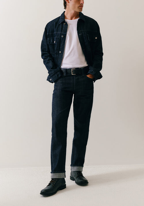 Mens The Ridgewood V-Neck Turf/Naval Blue Melange at AG Jeans Outlet ...