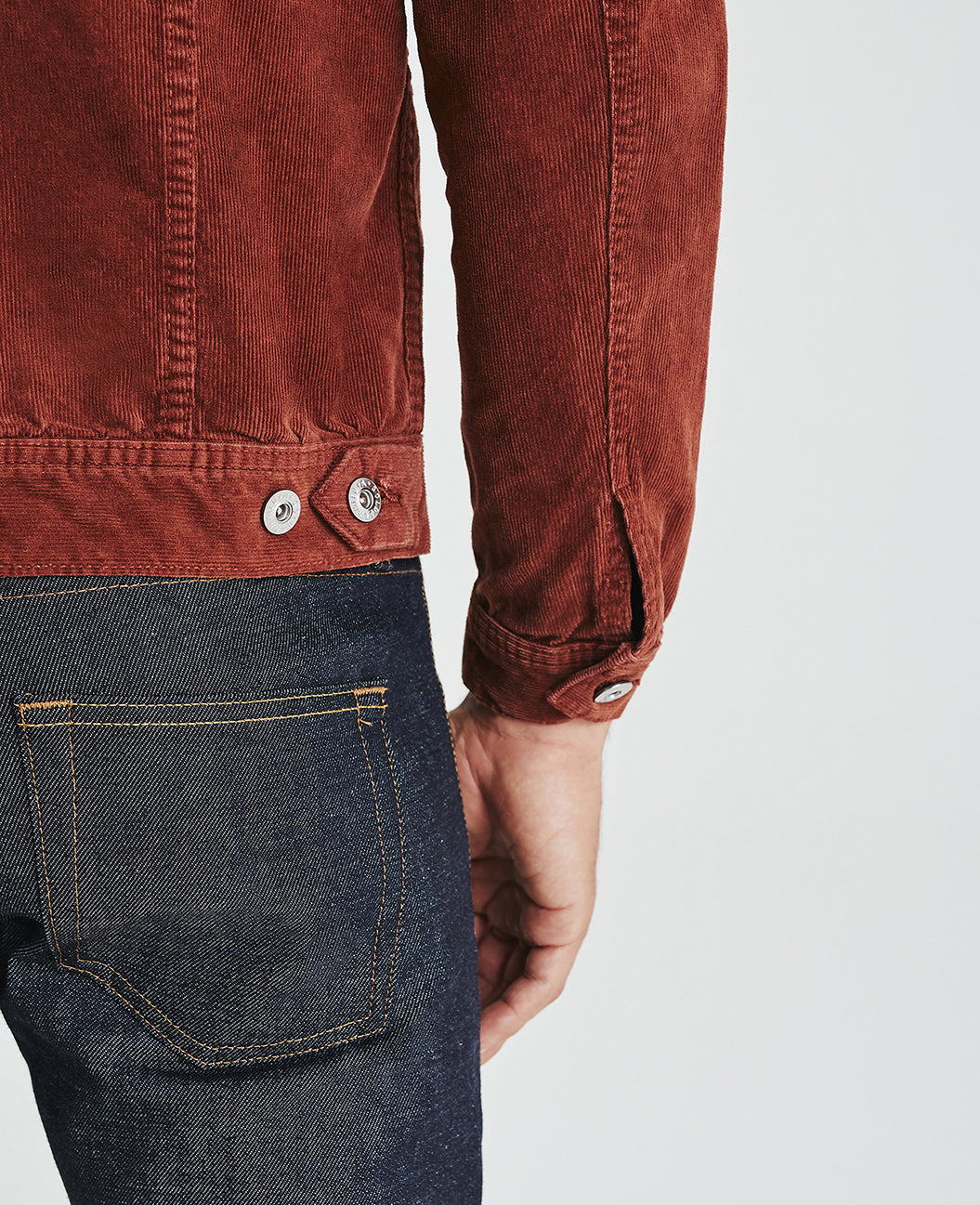 Mens Dart Jacket Sulfur Rich Crimson at AG Jeans Outlet Official Store