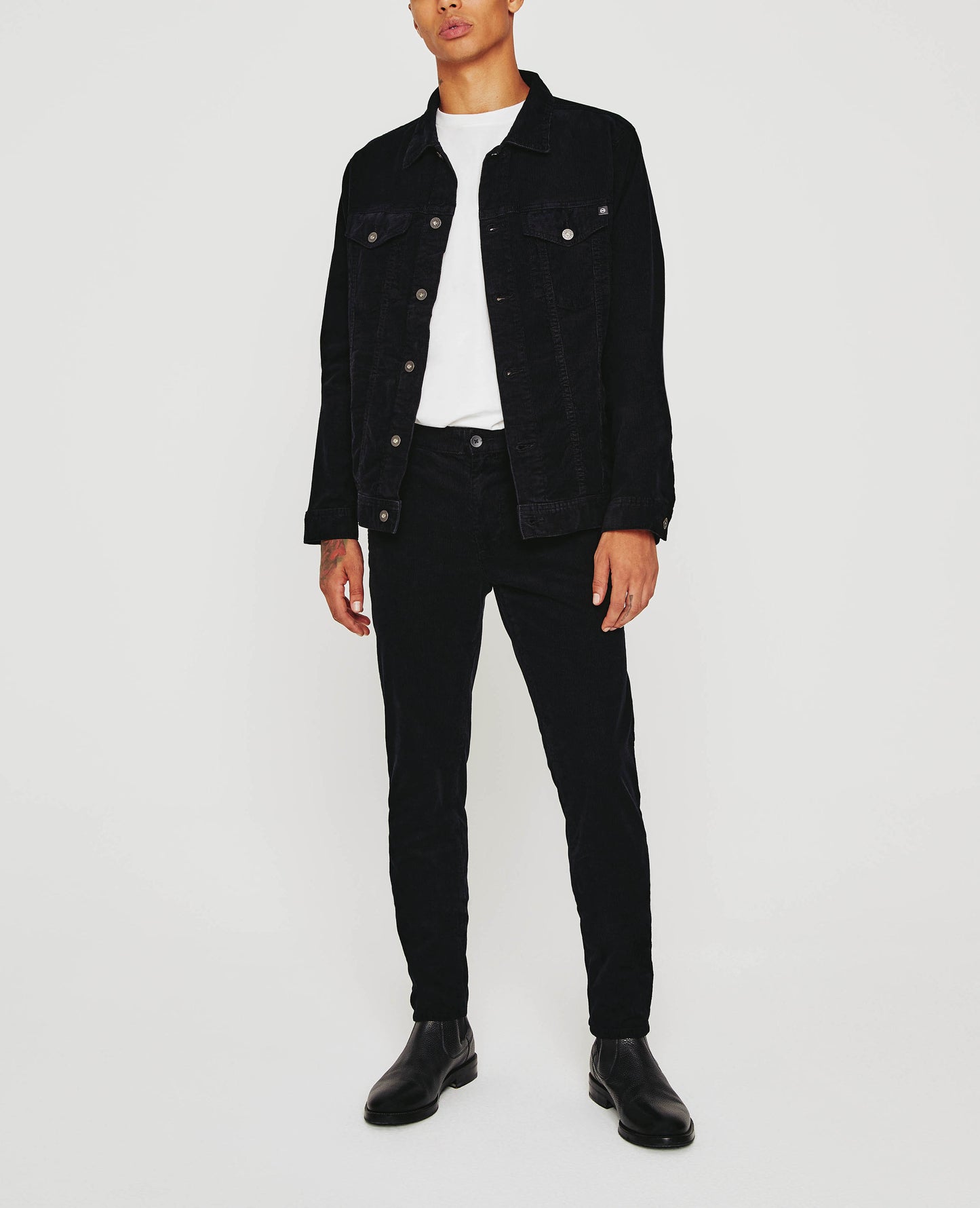 Mens Dart Jacket Pure Black – AG Jeans Outlet