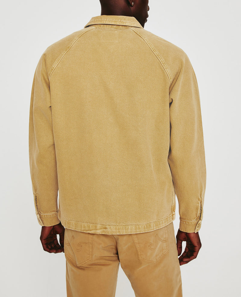 Mens Hayden Jacket Sulfur Vintage Khaki at AG Jeans Outlet Official Store