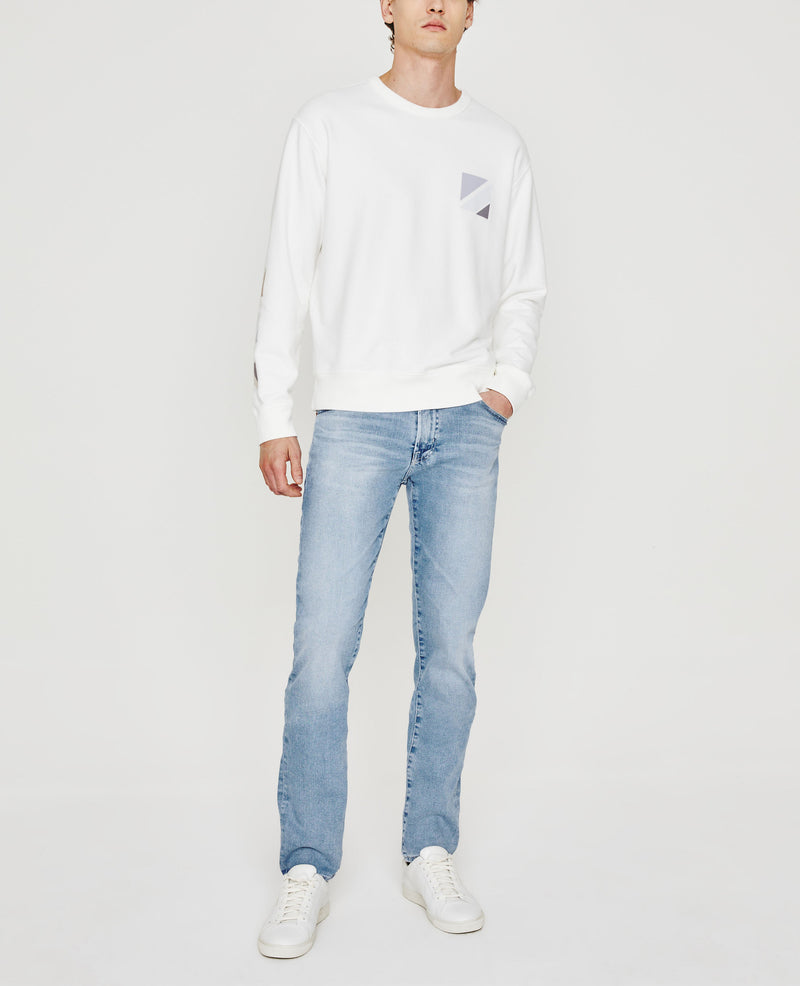 Mens Arc Crew Geo Cube Ex-White at AG Jeans Outlet Official Store