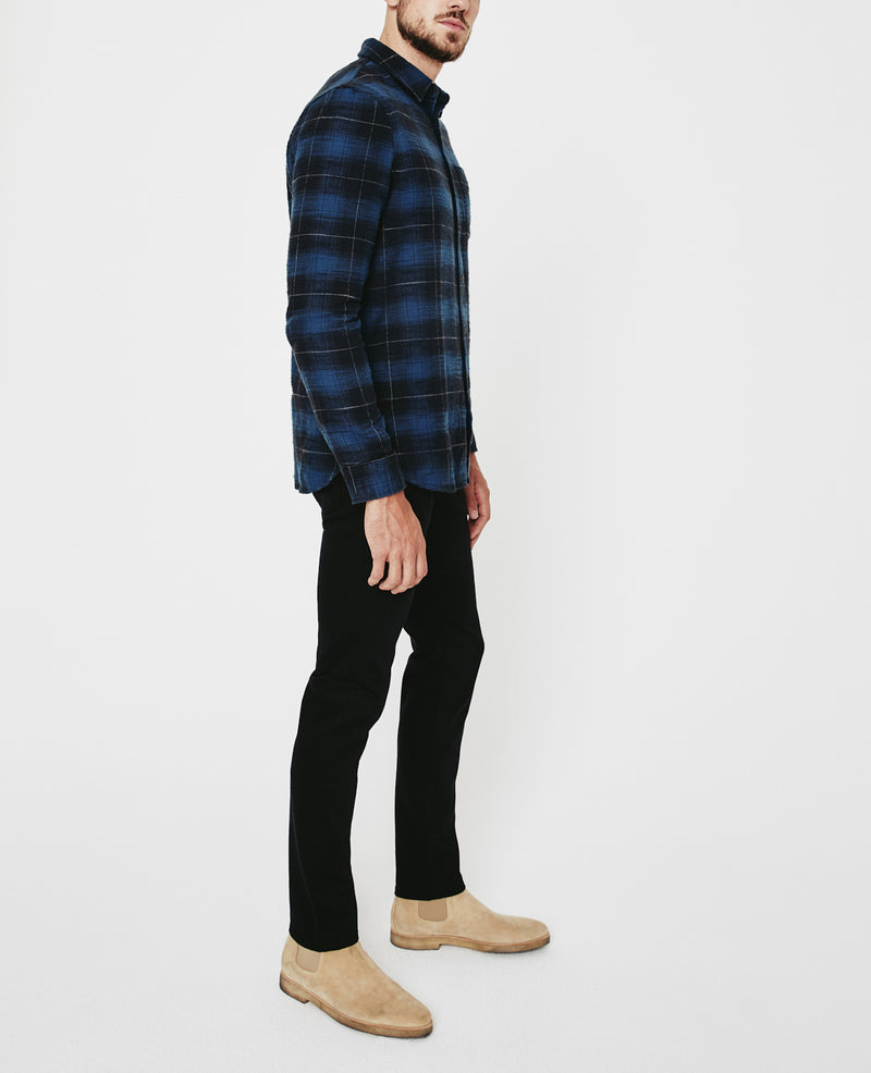 Mens Colton Shirt Black/Deep Abyss at AG Jeans Outlet Official Store