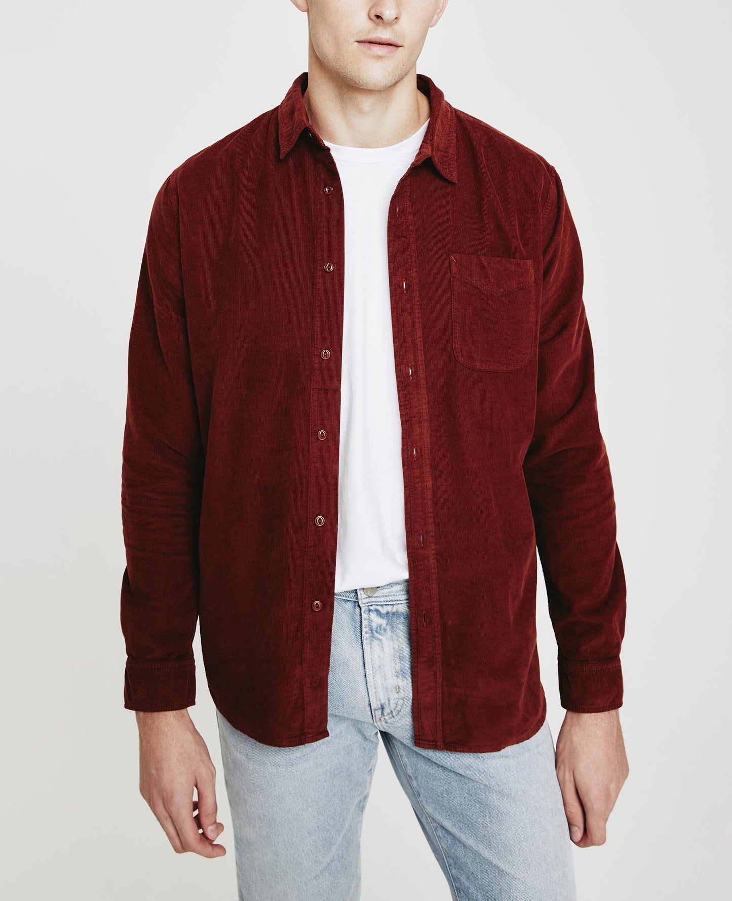 Mens Colton Shirt Fired Copper – AG Jeans Outlet