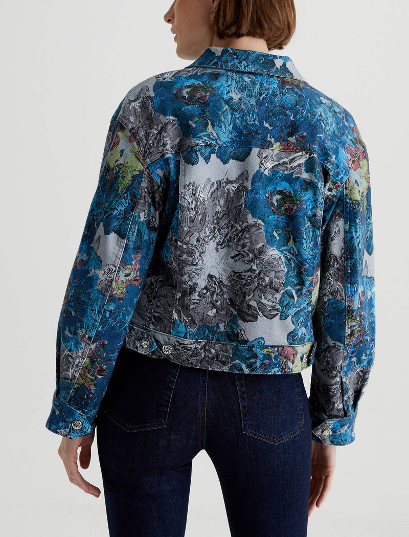 Women Genni Jacket Ice Flowers at AG Jeans Outlet Official Store