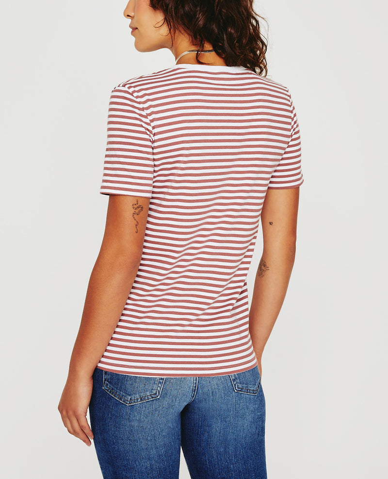 Womens Jagger Vee True White/Autumn Rose at AG Jeans Outlet Official Store