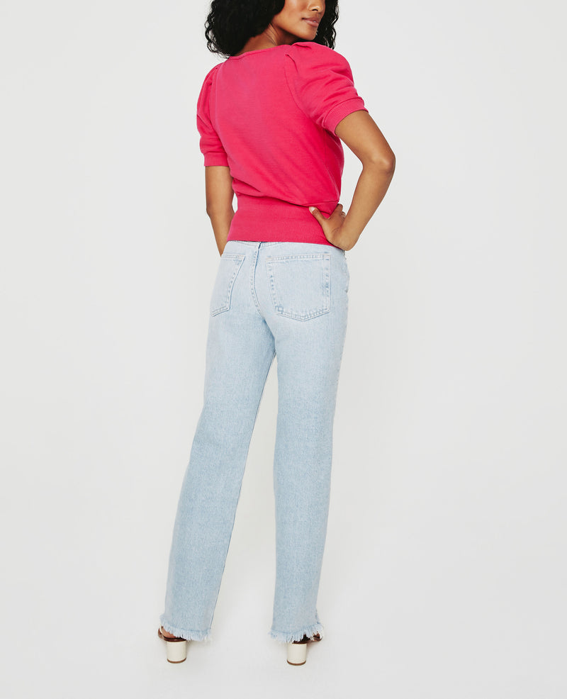 Womens Walker Short Sleeve FLORESCENT MAGENTA at AG Jeans Outlet ...