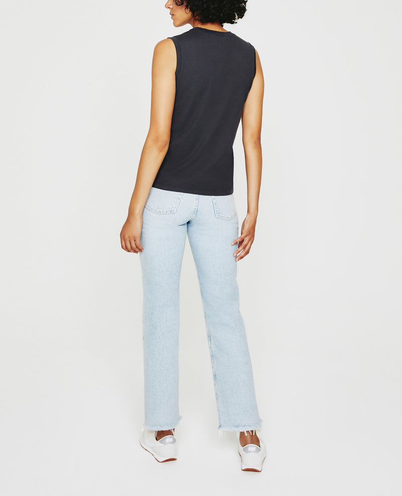 Womens Jagger Muscle Tank Ink Stone at AG Jeans Outlet Official Store