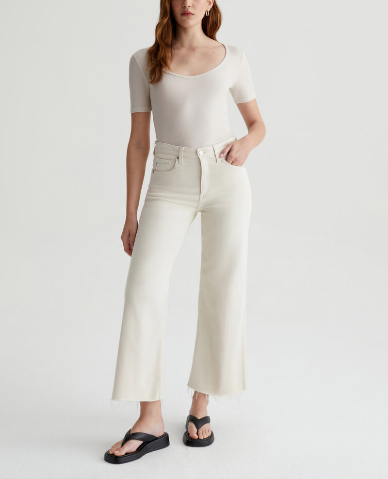 Womens Saige Wide Leg Crop Dried Spring at AG Jeans Outlet Official Store