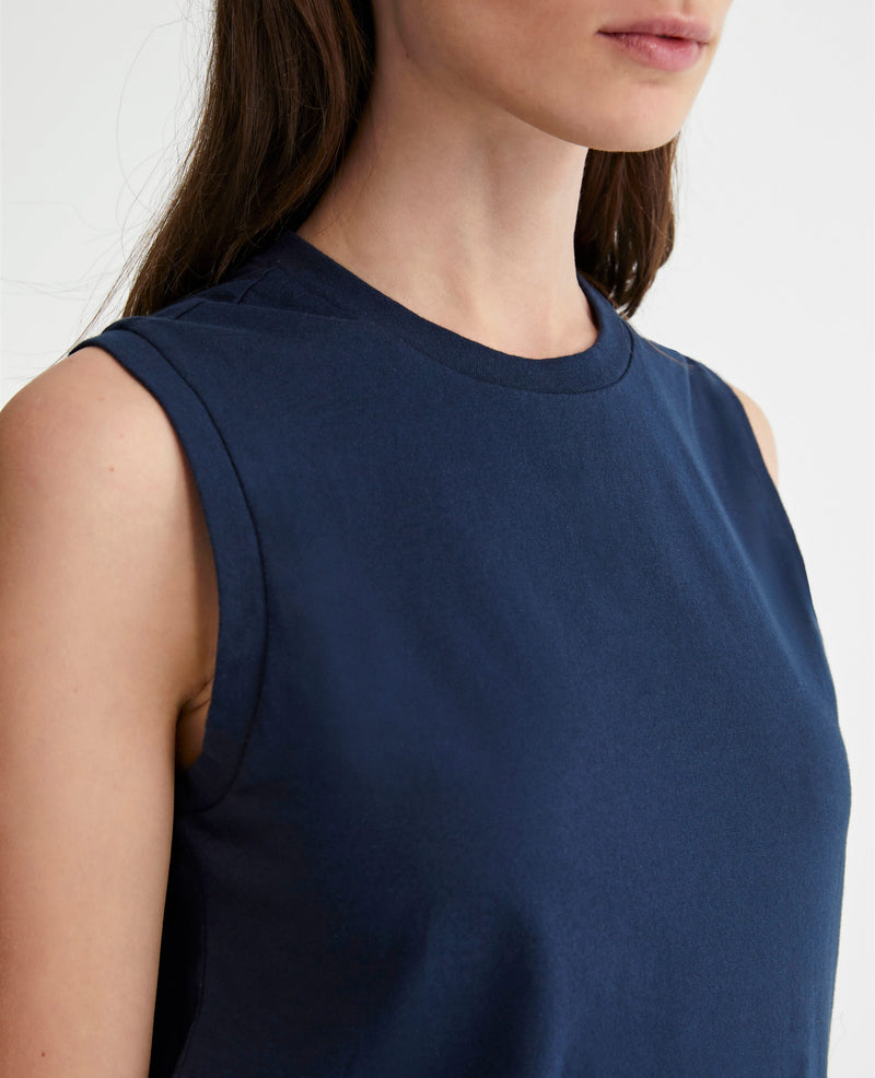 Womens Ryker Muscle Tank True Navy at AG Jeans Outlet Official Store