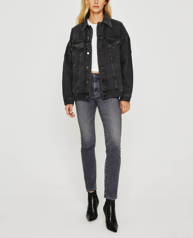 Womens Kendrix Jacket 90S Faded Black at AG Jeans Outlet Official Store