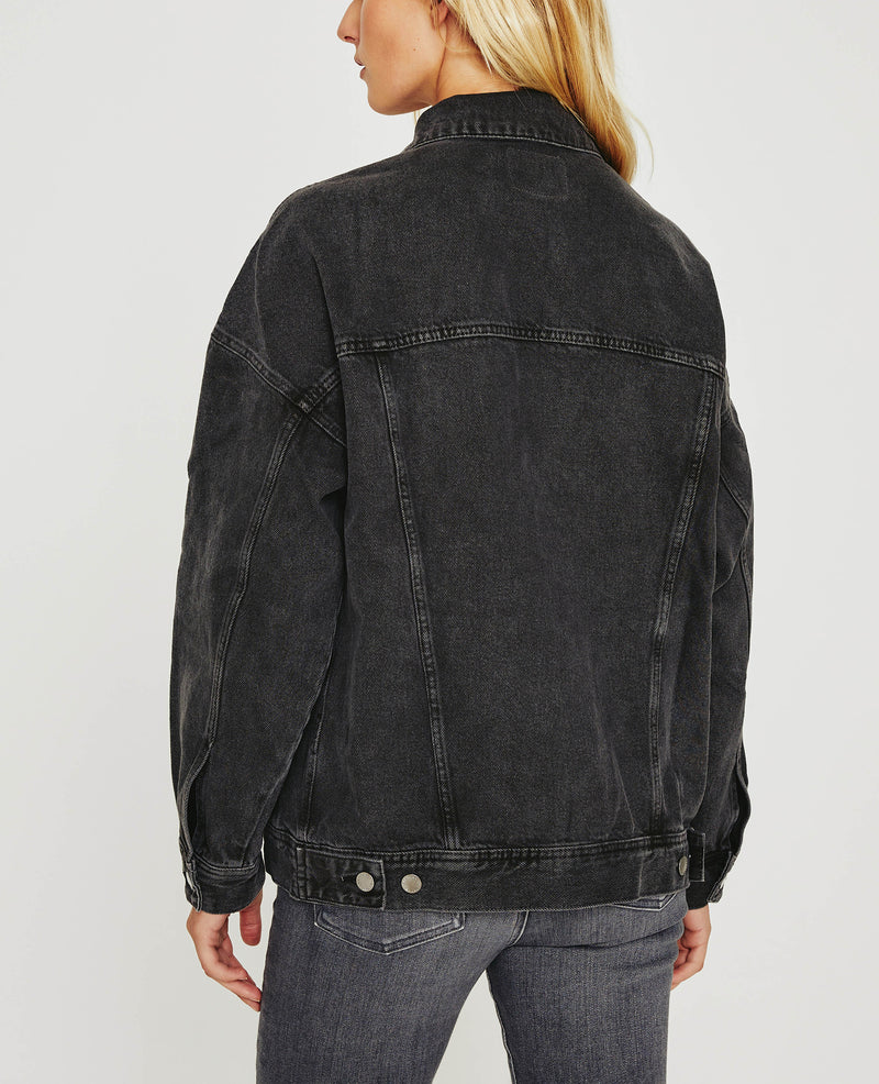 Womens Kendrix Jacket 90S Faded Black at AG Jeans Outlet Official Store