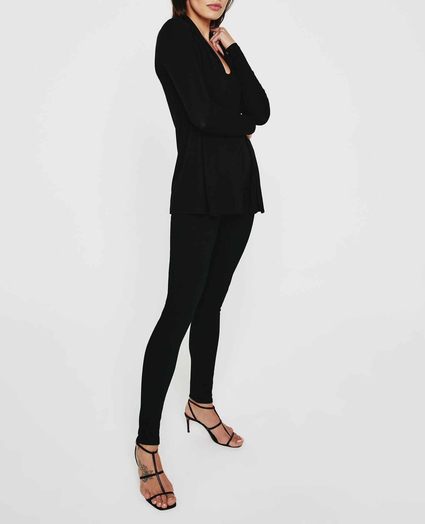 Womens Sophie Shawl Cardigan True Black – AG Jeans Outlet