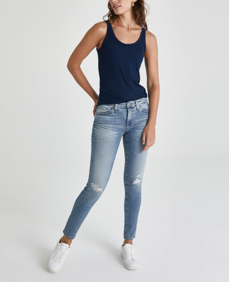 Womens Jagger Tank Midnight Berlin at AG Jeans Outlet Official Store