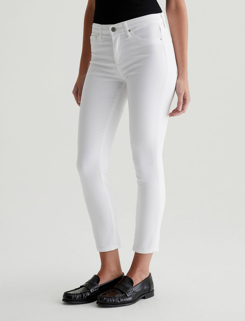 Womens Prima Crop White at AG Jeans Outlet Official Store
