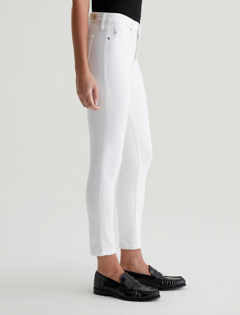 Womens Prima Crop White at AG Jeans Outlet Official Store