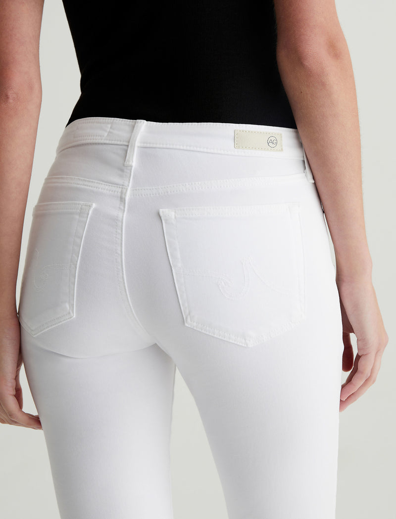 Womens Prima Crop White at AG Jeans Outlet Official Store