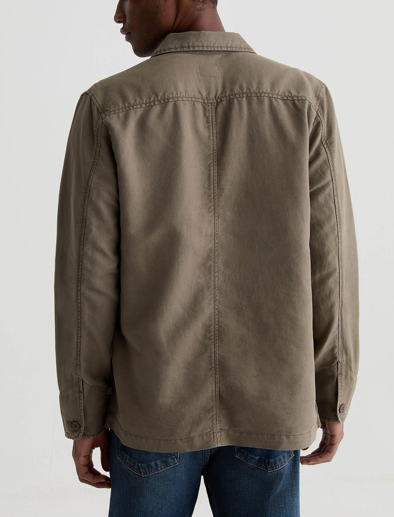 Mens Spencer Jacket Sulfur Canyon Moss at AG Jeans Outlet Official Store