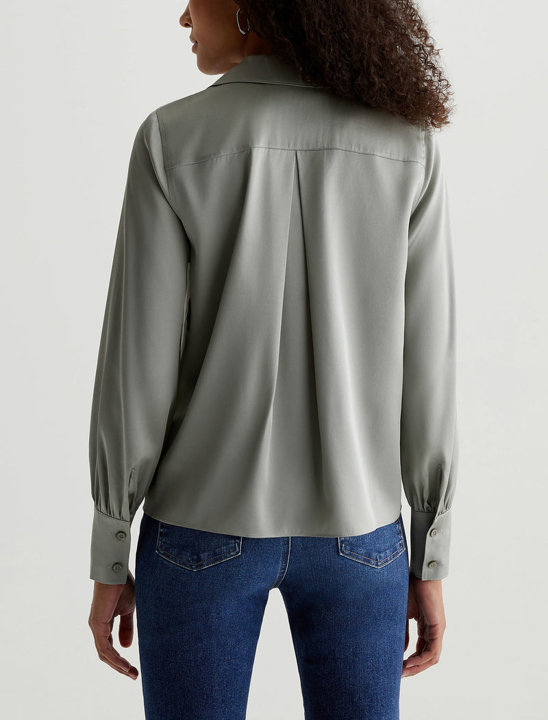 Women Valerie Blouse Fresh Vetiver at AG Jeans Outlet Official Store